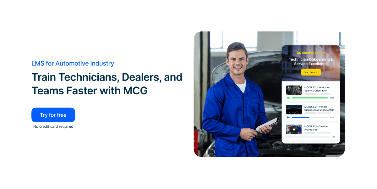 LMS for Automotive Industry | Mini Course Generator
