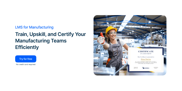 LMS for Manufacturing | Mini Course Generator